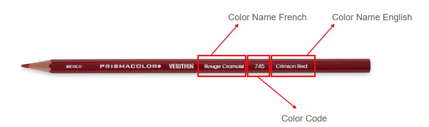 Where can I find the color code?