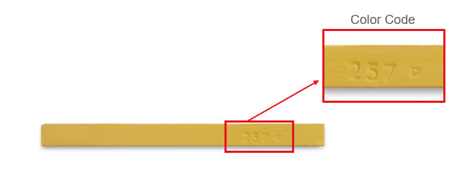 Where can I find the color code?